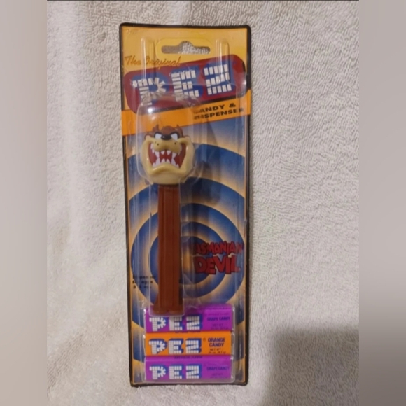 Warner Bros. | Other | Vintage Looney Tunes Tasmanian Devil Pez Candy ...